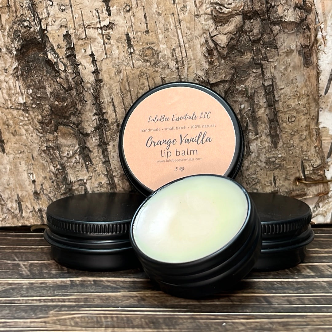 Orange Vanilla Lip Balm – LuluBee Essentials LLC